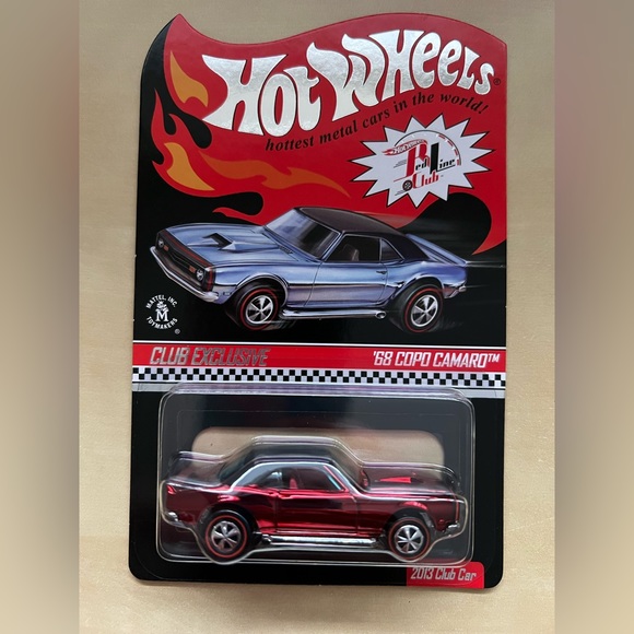 Hot Wheels | Toys | Hot Wheels Rlc Exclusive Club23 Club Car Red 68 ...